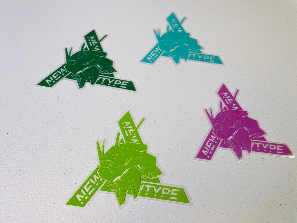 Newtype Wave Vinyl Decal Tri-Nu Bundle – newtypeofficial