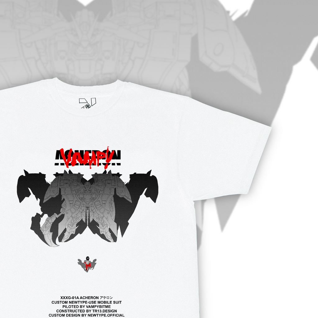 White Acheron Collaboration Tee – newtypeofficial